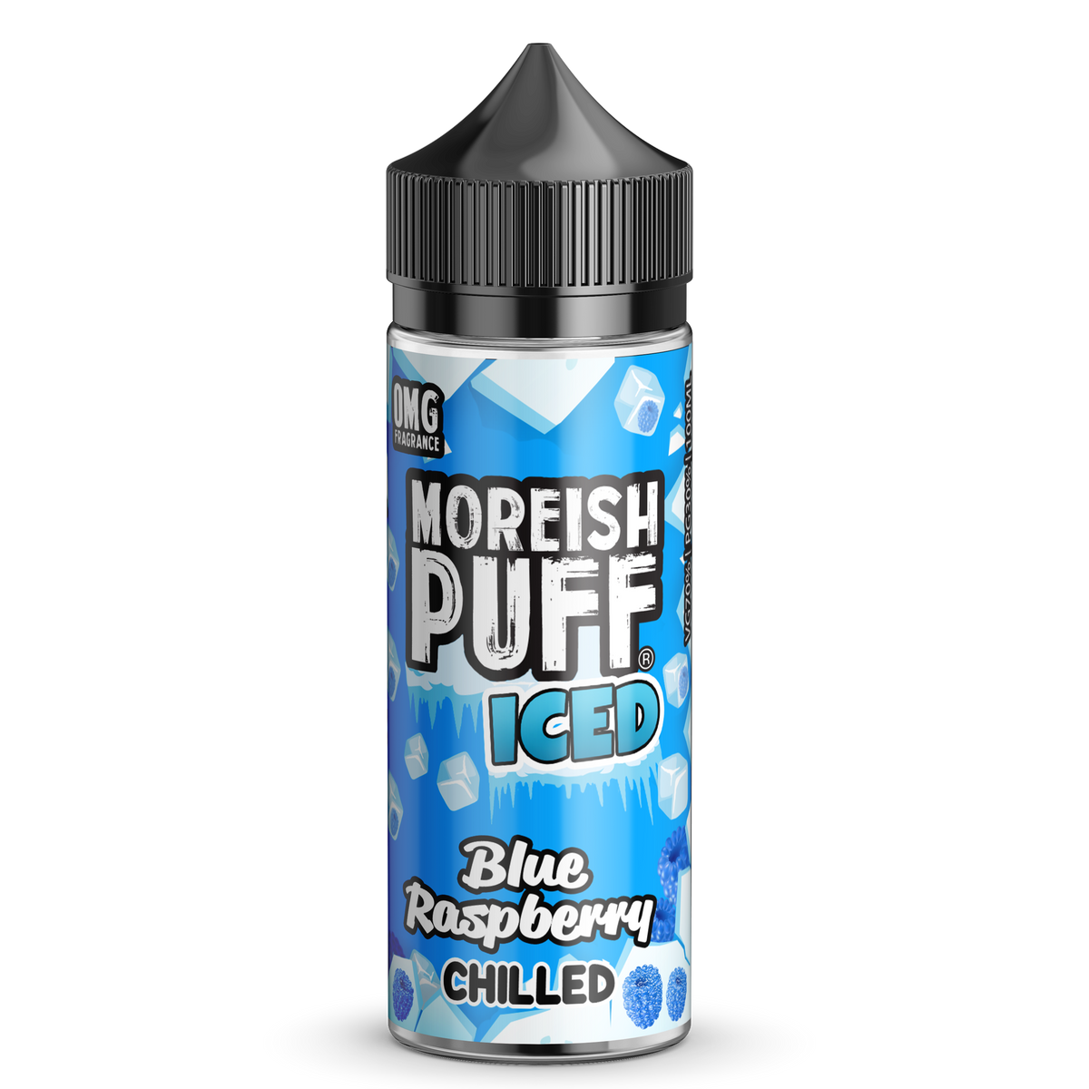 Moreish Puff Iced Blue Raspberry Chilled 100ml Short Fill