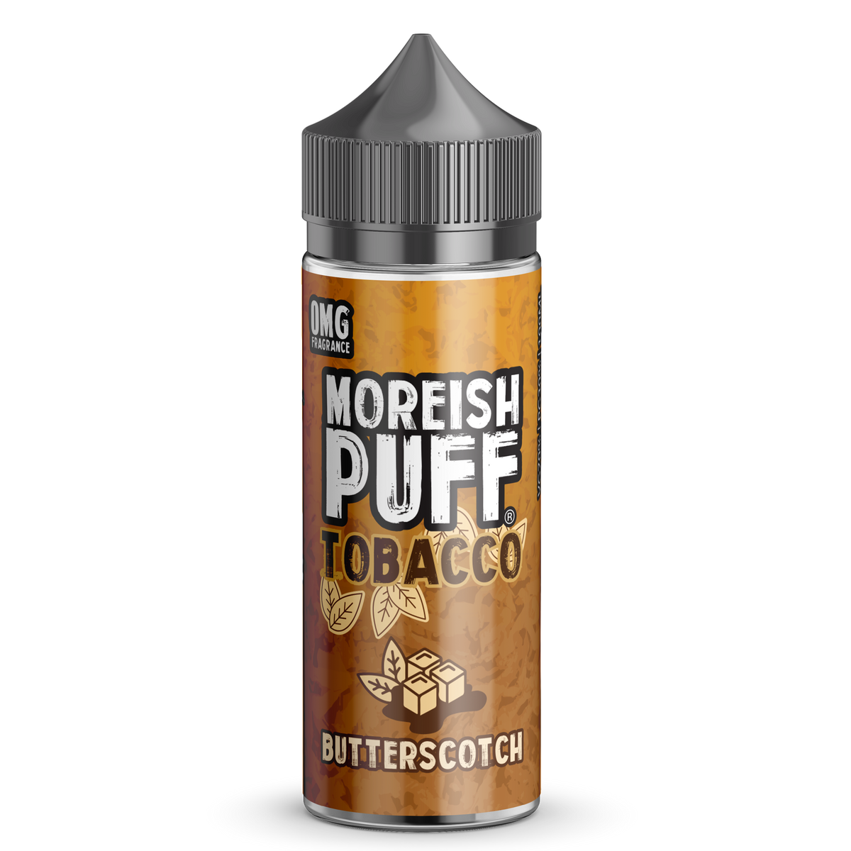 Tobacco: Butterscotch Tobacco 100ml Short Fill - Moreish Puff E-liquid