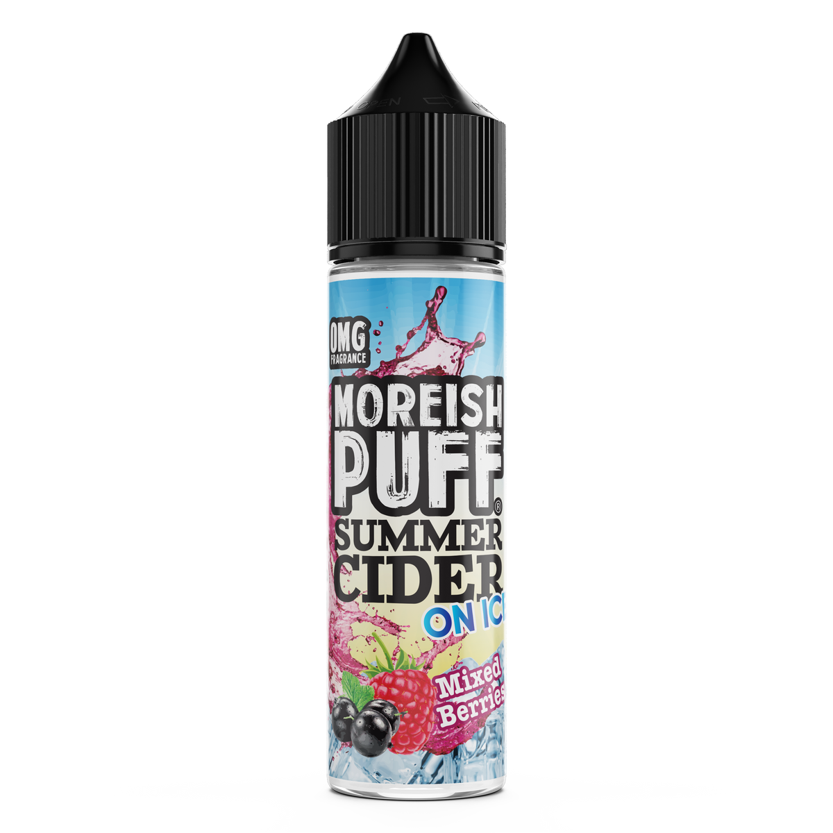 Summer Cider On Ice: Mixed Fruit E-Liquid - Moreish Puff E-Liquids UK