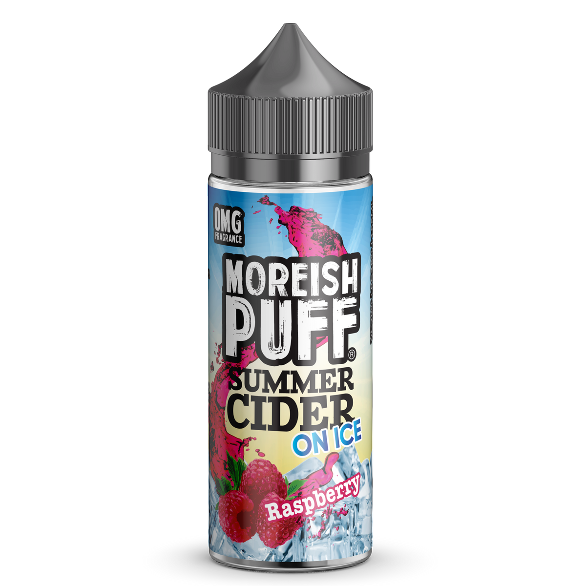 Summer Cider On Ice: Raspberry E-Liquid - Moreish Puff E-Liquids UK